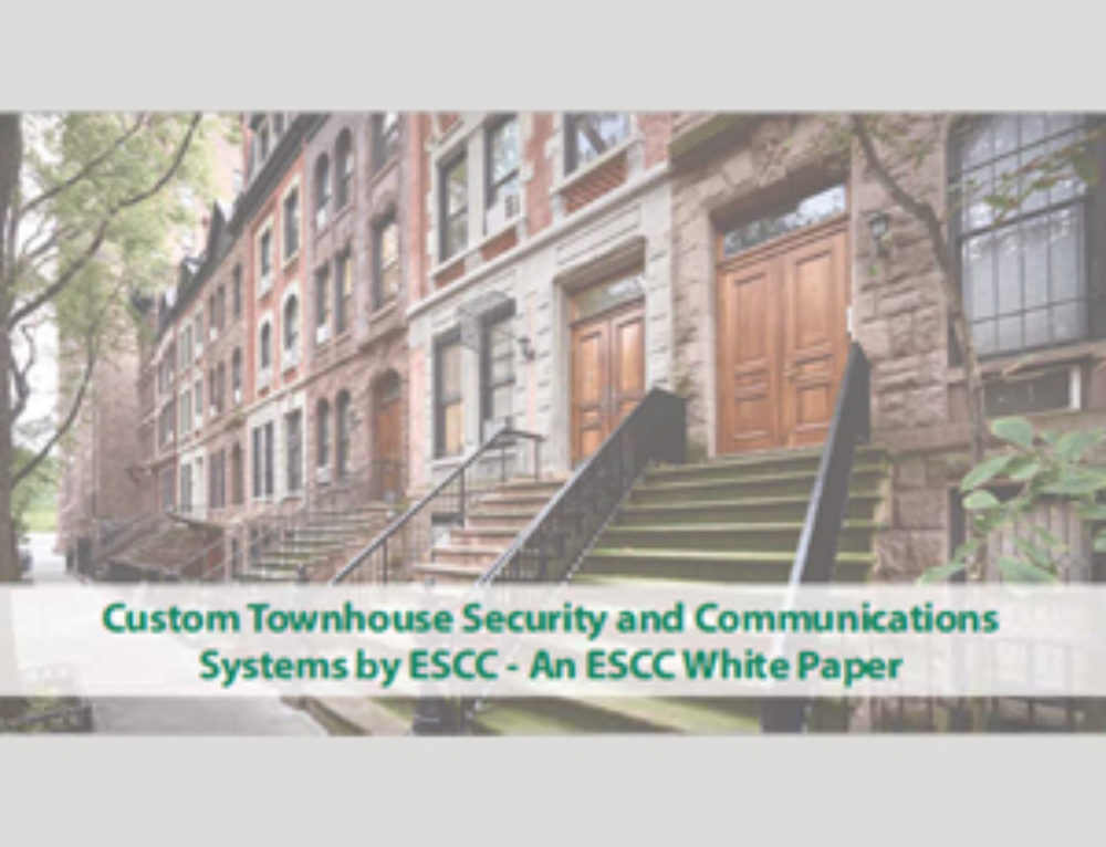ESCC Offers Security and Communications Systems for Country Estates